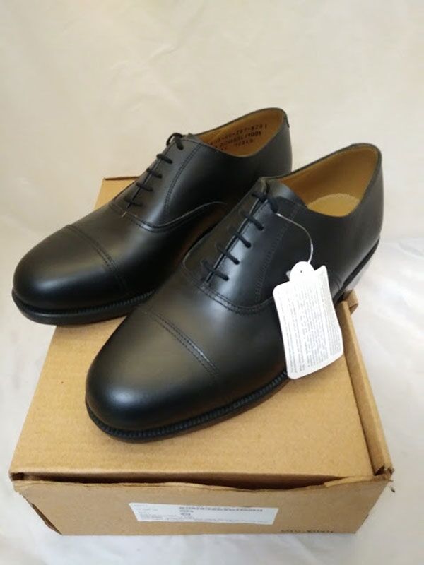 British Army Parade Service shoes with toes caps / RAF / Cadet - Walk ...